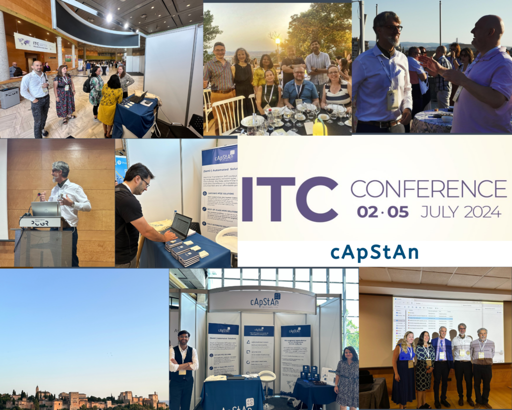 cApStAn at the magical Granada in Spain for ITC Conference 2024