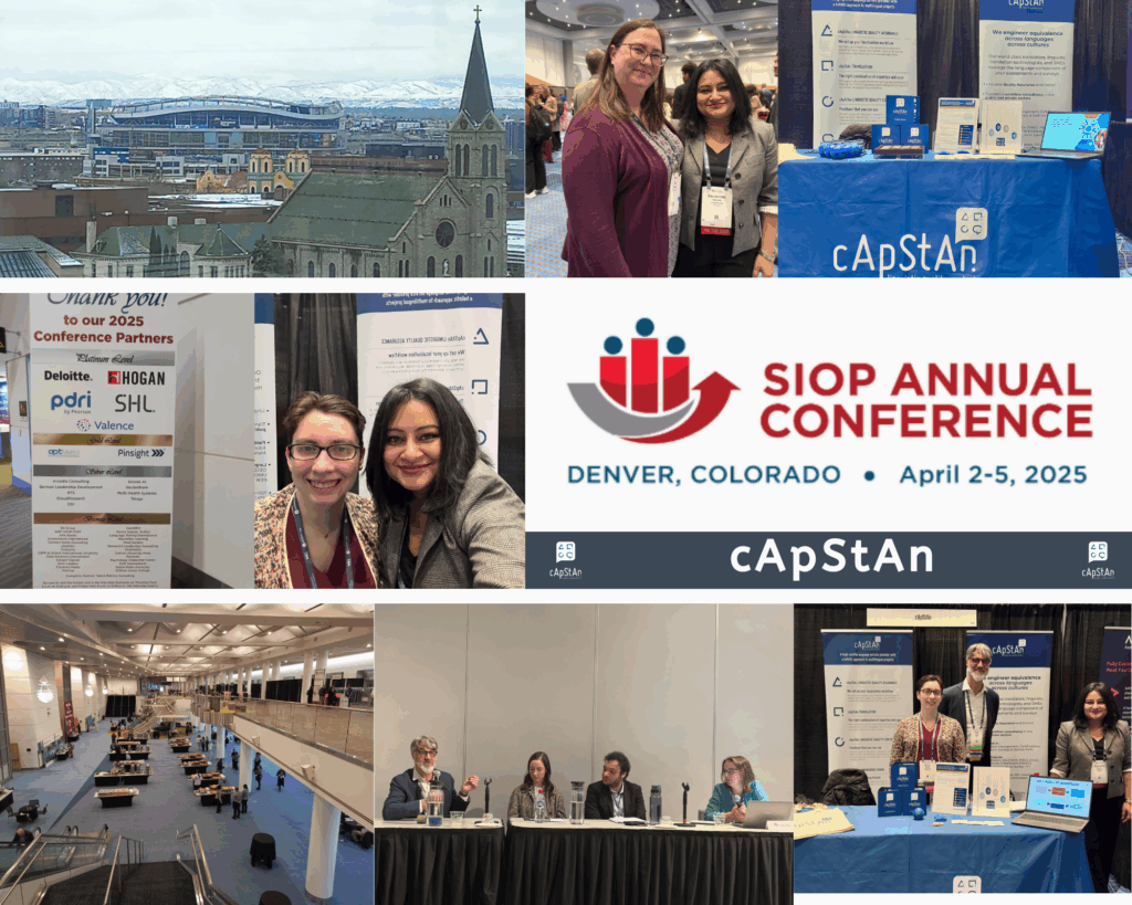 cApStAn at the 40th Annual SIOP Conference | April 2-5, 2025, Denver ...