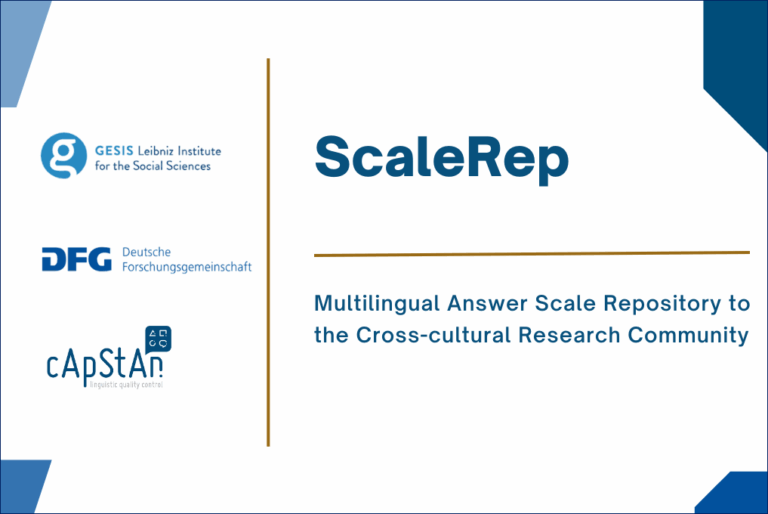 ScaleRep - Multilingual Answer Scale Repository to the Cross-cultural ...